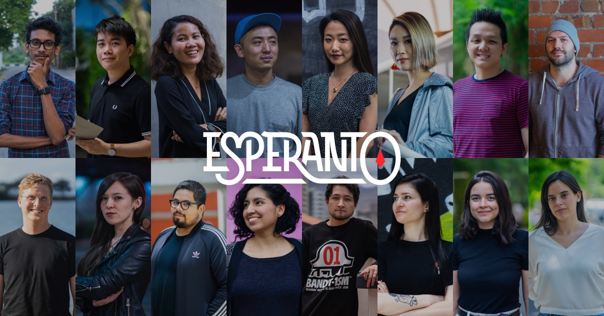 Esperanto - Interviews of creatives from all over the world.